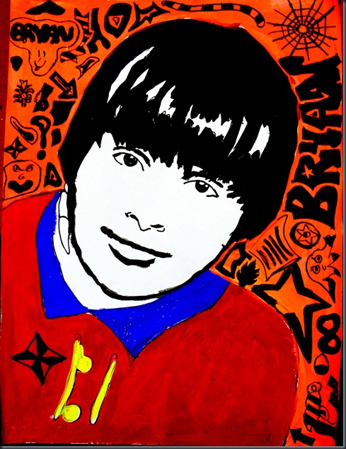 smART Class: 5th Grade Self Portraits